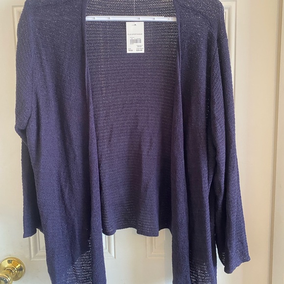 Cato | Sweaters | Cato Womens Deep Purple Openfront Cardigan | Poshmark